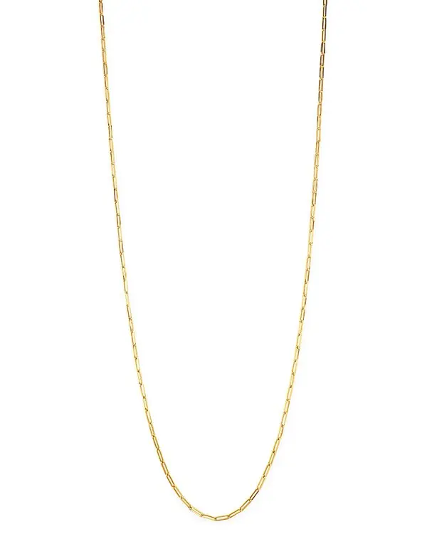 Roberto Coin 18k Yellow Long Link Chain Necklace - Gold