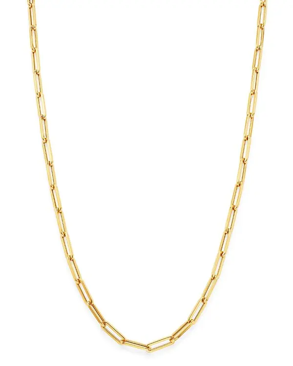 Roberto Coin 18k Yellow Long Link Chain Necklace - Gold