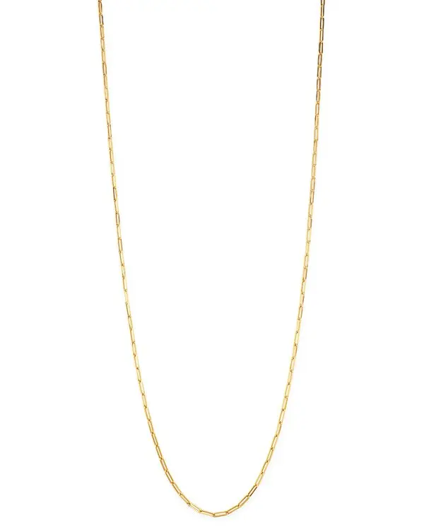 Roberto Coin 18k Yellow Long Link Chain Necklace - Gold