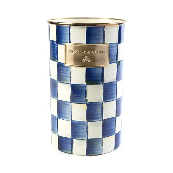 MACKENZIE-CHILDS Royal Check Utensil Holder - No Color