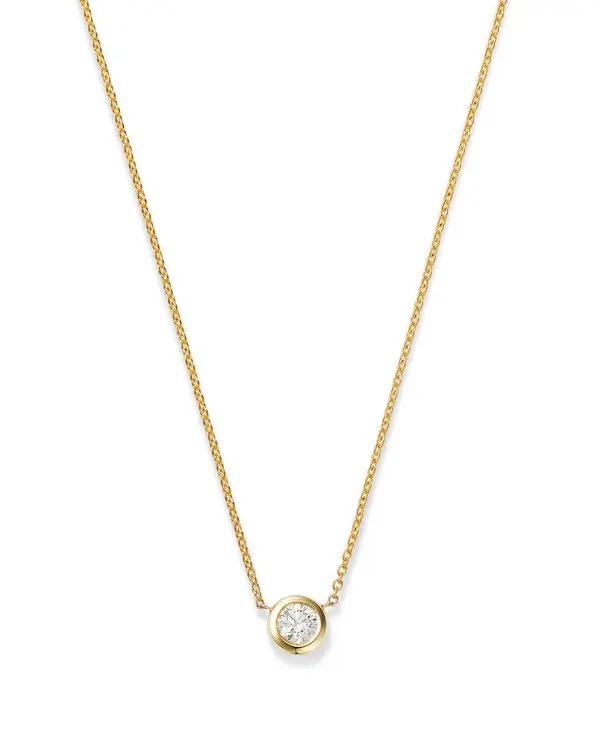 Roberto Coin 18k Gold Diamond Pendant Necklace