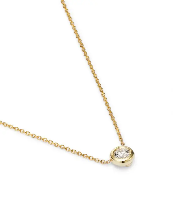 Roberto Coin 18k Gold Diamond Pendant Necklace