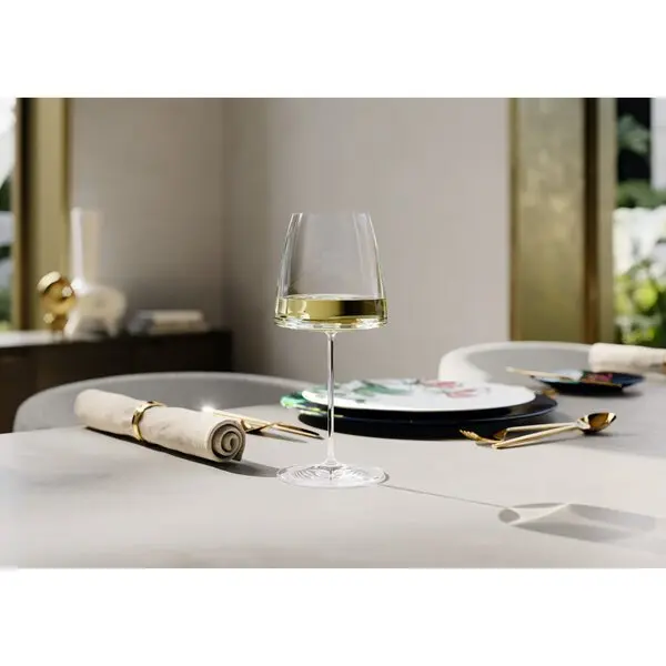 VILLEROY & BOCH Metro Chic White Wine Glasses, Set Of 2