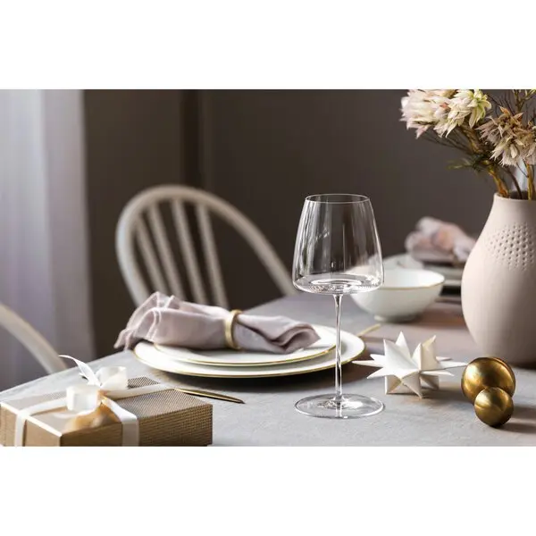 VILLEROY & BOCH Metro Chic White Wine Glasses, Set Of 2