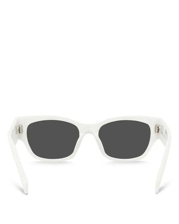 Celine Monochroms Cat Eye Sunglasses - Ivory/gray Solid
