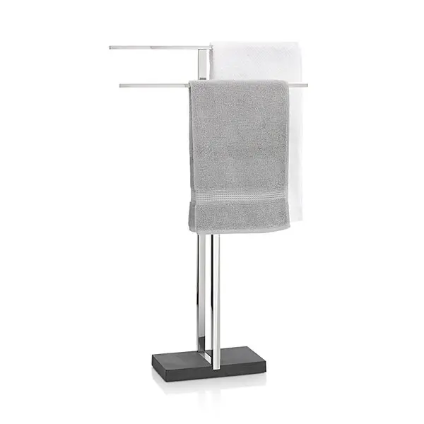 BLOMUS Menoto Stainless Steel Towel Stand - Silver