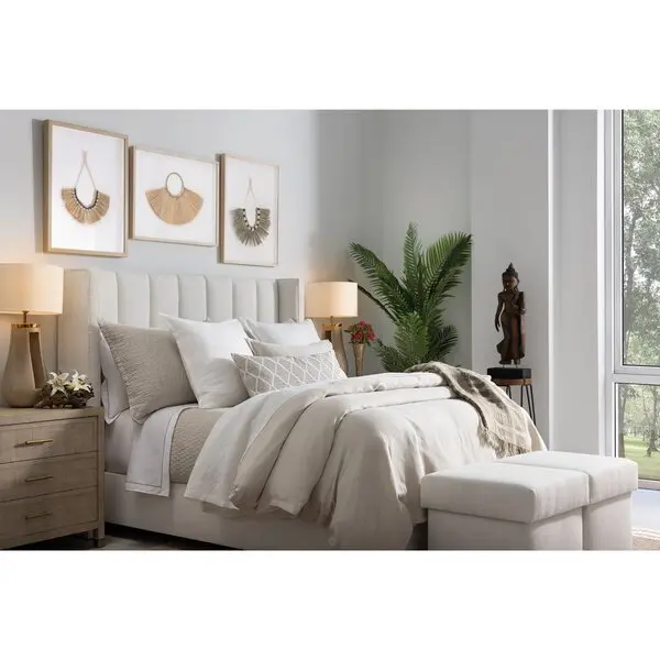 LILI ALESSANDRA Raine Decorative Pillow, 20 X 26 - Natural
