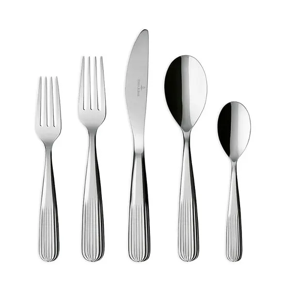 VILLEROY & BOCH Rose Garden 40-piece Flatware Set - Silver