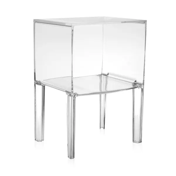 KARTELL Small Ghost Buster Night Table - Crystal