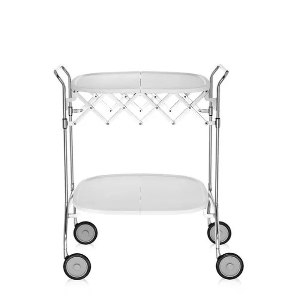 KARTELL Gastone Folding Trolley - White
