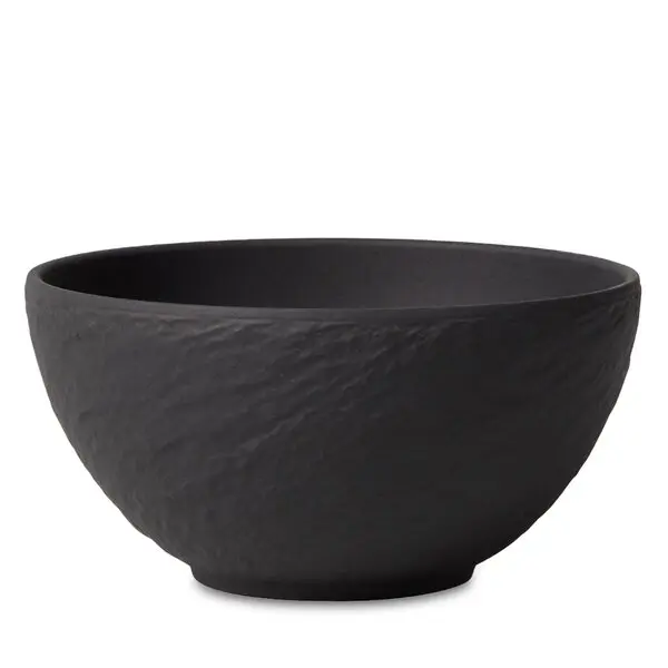 VILLEROY & BOCH Manufacture Rock 3 Piece Condiment Set - Black