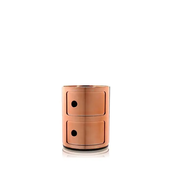 KARTELL Componibili 2 Tier Storage Tower - Copper