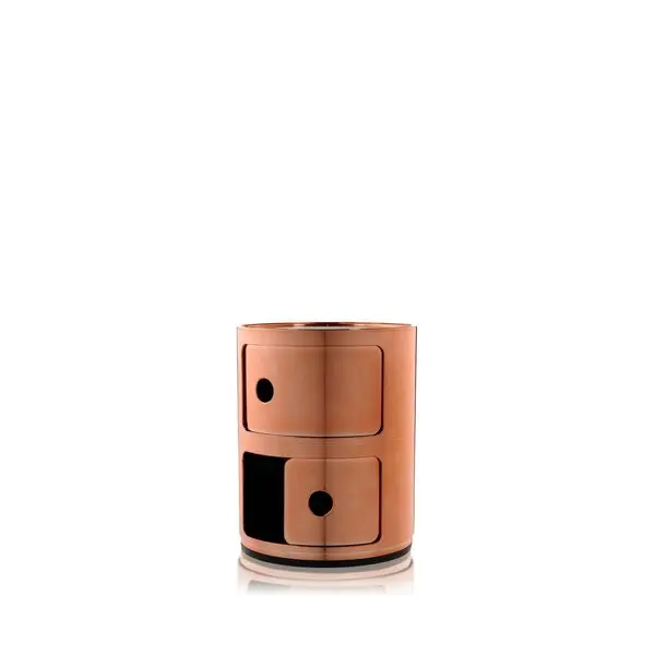 KARTELL Componibili 2 Tier Storage Tower - Copper