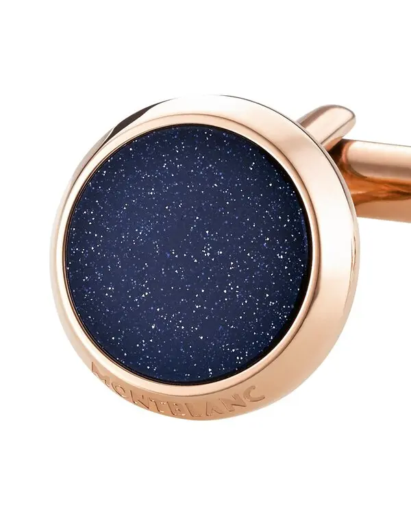 Montblanc Meisterstuck Goldstone Round Cufflinks - Gray
