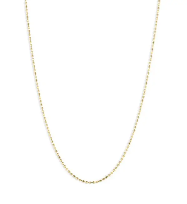 Roberto Coin 18k Yellow Bead Link Chain - Gold