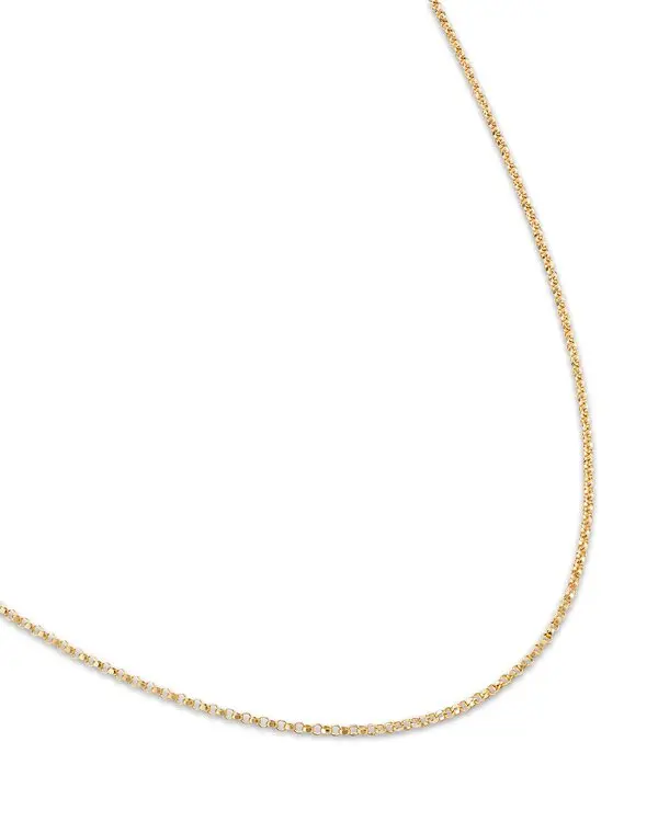 Roberto Coin 18k Yellow Bead Link Chain