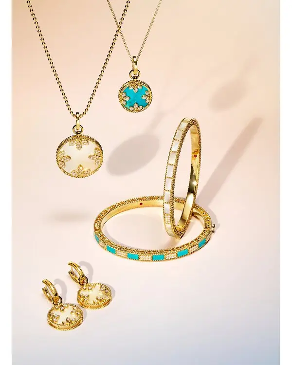 Roberto Coin 18k Yellow Bead Link Chain - Gold