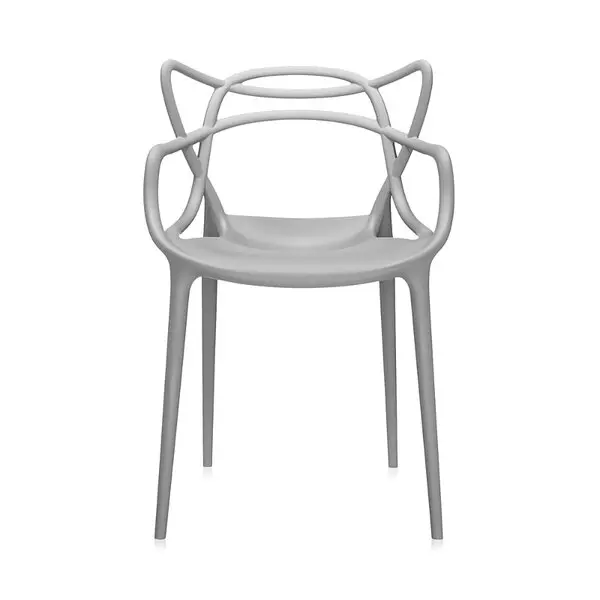 KARTELL Masters Dining Chair, Set Of 2 - Gray