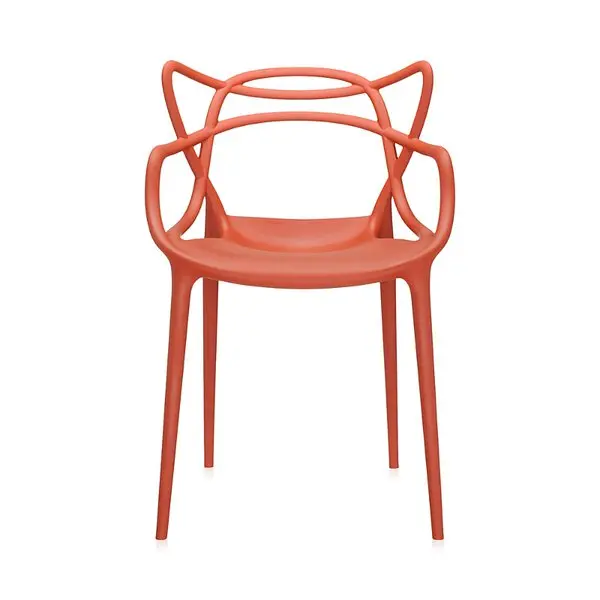 KARTELL Masters Dining Chair, Set Of 2 - Rust