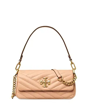 Tory Burch Kira Small Chevron Shoulder Bag - Devon Sand