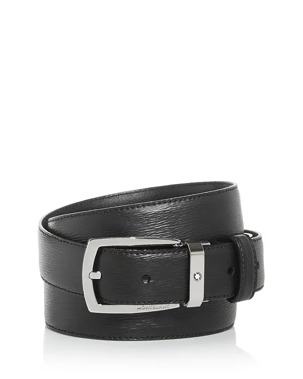 Montblanc Contemporary Leather Belt - Black