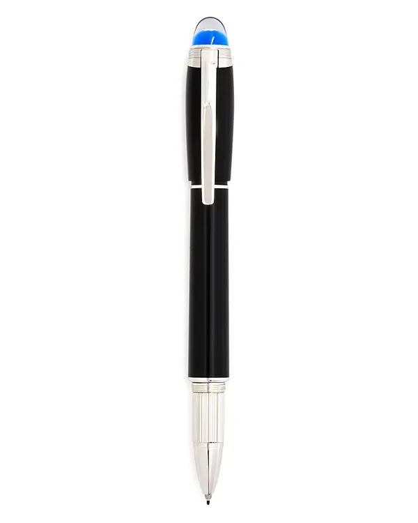 Montblanc Starwalker Platinum-plated Resin Fine Liner Pen - Black