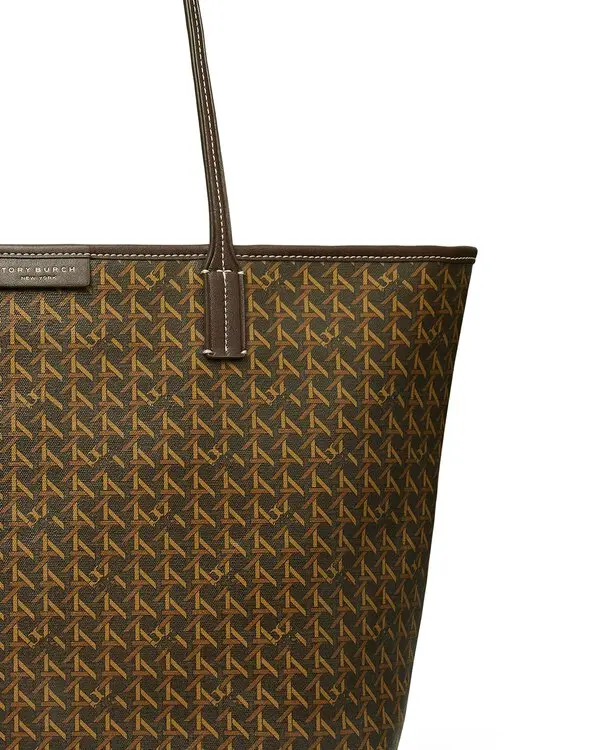 Tory Burch Ever Ready Tote With Pouch - Walnut/gold