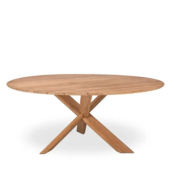 ETHNICRAFT Circle Outdoor Dining Table 64 - Teak