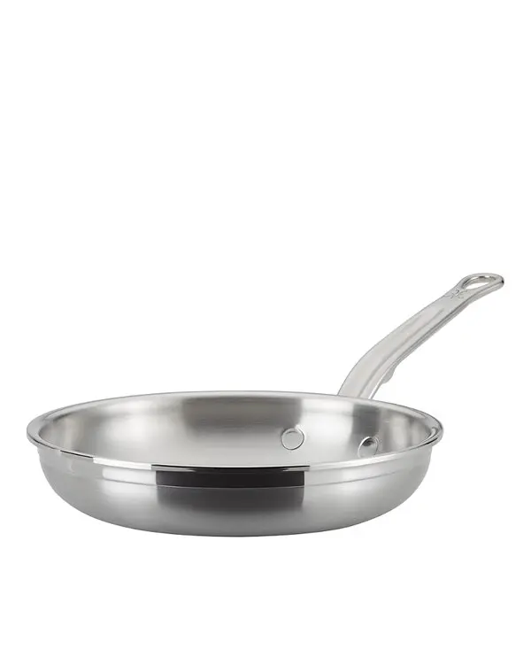 HESTAN Probond Forged 8.5 Professional Clad Stainless Steel Skillet - Silver