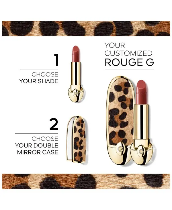 GUERLAIN Rouge G Customizable Lipstick Case - Le Fauve