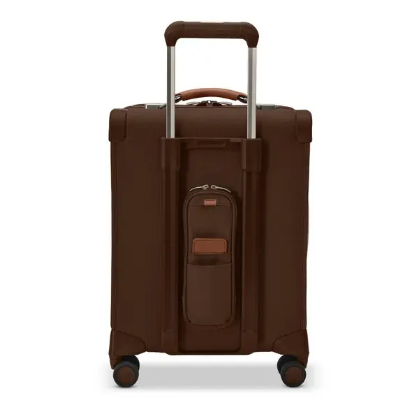 Briggs & Riley Baseline Global Carry-on Spinner Suitcase - Chocolate