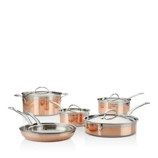 HESTAN Copperbond 10-piece Induction Cookware Set