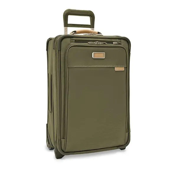 Briggs & Riley Baseline Essential 2-wheel Carry-on Suitcase - Olive