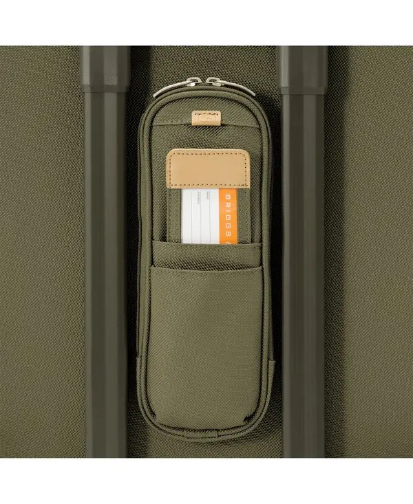 Briggs & Riley Baseline Essential Carry On Spinner Suitcase - Olive