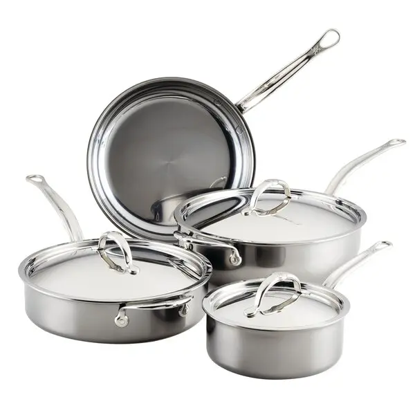 HESTAN Nanobond Molecular Titanium 7-piece Cookware Set Exclusive