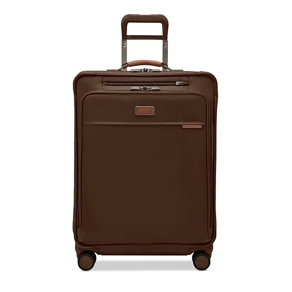 Briggs & Riley Medium Expandable Spinner Suitcase - Chocolate