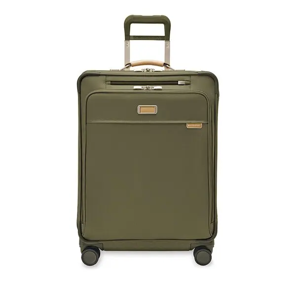 Briggs & Riley Medium Expandable Spinner Suitcase - Olive