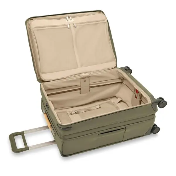 Briggs & Riley Expandable Spinner Suitcase - Olive