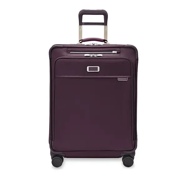 Briggs & Riley Medium Expandable Spinner Suitcase - Plum