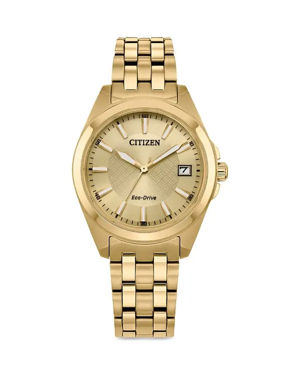 Citizen Eco Classic Stainless Steel Watch - Gold