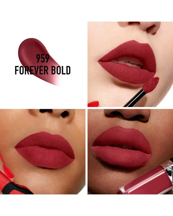 Dior Rouge Forever Liquid Transfer-proof Lipstick - Forever Bold
