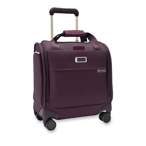 Briggs & Riley Baseline Cabin Spinner Suitcase - Plum