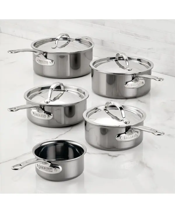 HESTAN Nanobond Molecular Titanium 4-quart Saucepan With Lid