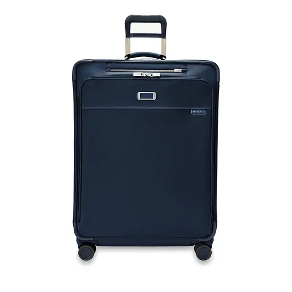 Briggs & Riley Baseline Large Expandable Spinner Suitcase - Navy