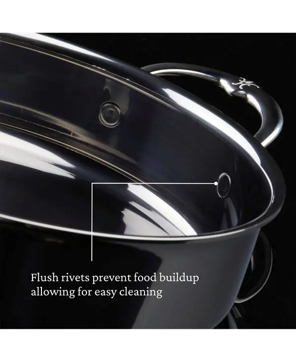 HESTAN Nanobond Molecular Titanium 5-quart Essential Pan With Lid