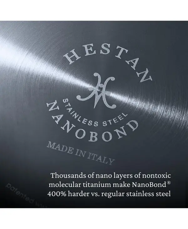 HESTAN Nanobond Molecular Titanium 5-quart Essential Pan With Lid