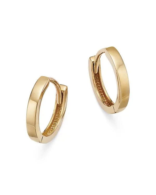 MOON & MEADOW 14k Yellow Huggie Hoop Earrings - Gold