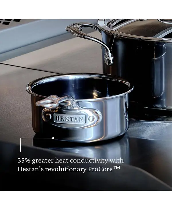 HESTAN Nanobond Molecular Titanium 0.75qt Butter Warmer