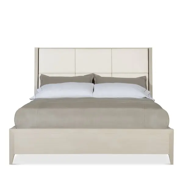 BERNHARDT Axiom Queen Bed - Linear Gray