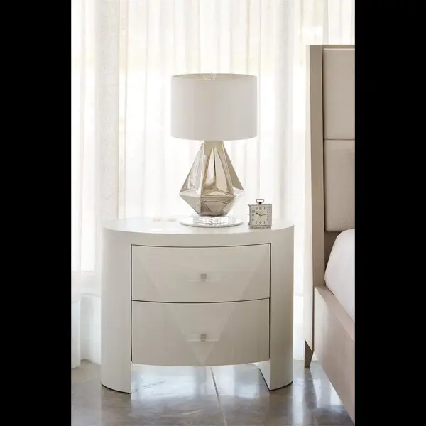 BERNHARDT Axiom Oval Nightstand